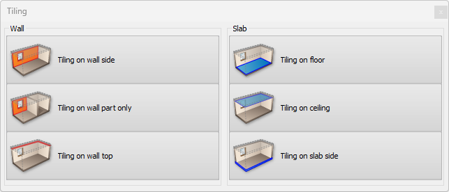 Tiling overview – ARCHLine.XP