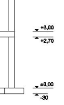 Elevation on section – ARCHLine.XP