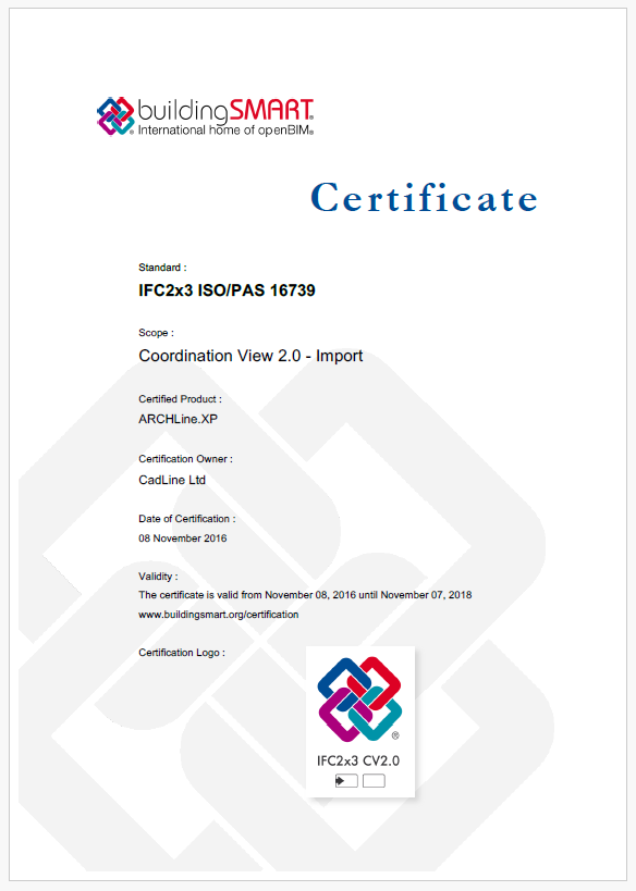 IFC import – ARCHLine.XP