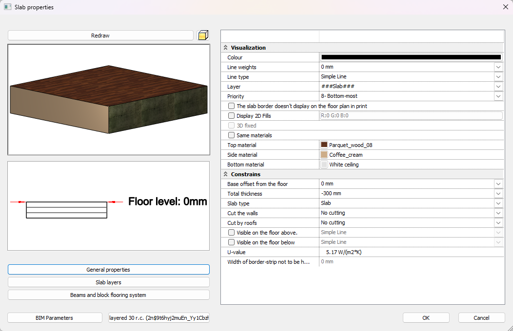 Slab styles – ARCHLine.XP