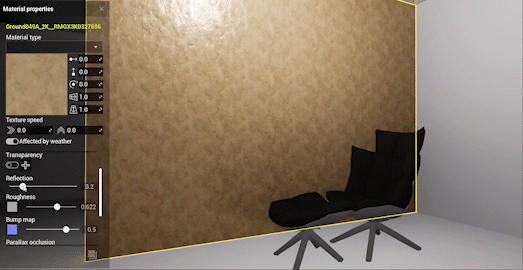 Edit materials – ARCHLine.XP