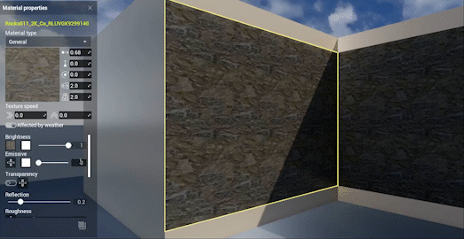 Edit materials – ARCHLine.XP