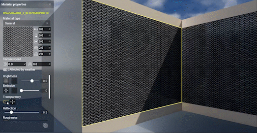 Edit materials – ARCHLine.XP