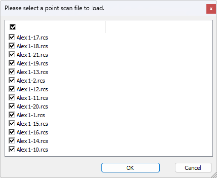 Import Point Cloud – ARCHLine.XP